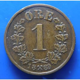 Norway Øre 1889