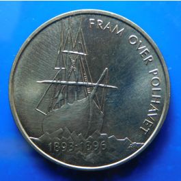 Norway 5 Kroner 1996 - Centennial Nansen,s Return from the Arctic